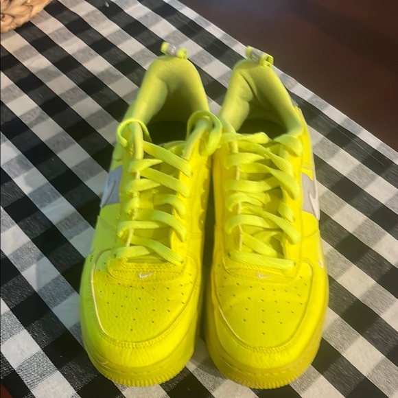 Nike | Shoes | Nike Neon Yellow Sneakers | Poshmark